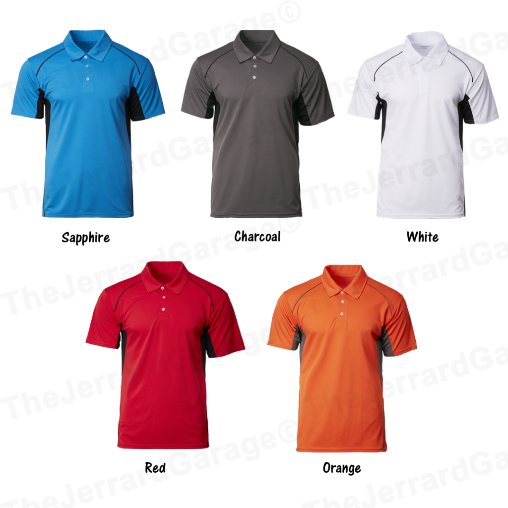 CRP1300 Two Tone Dri Fit Polo T-Shirt | TJG Print
