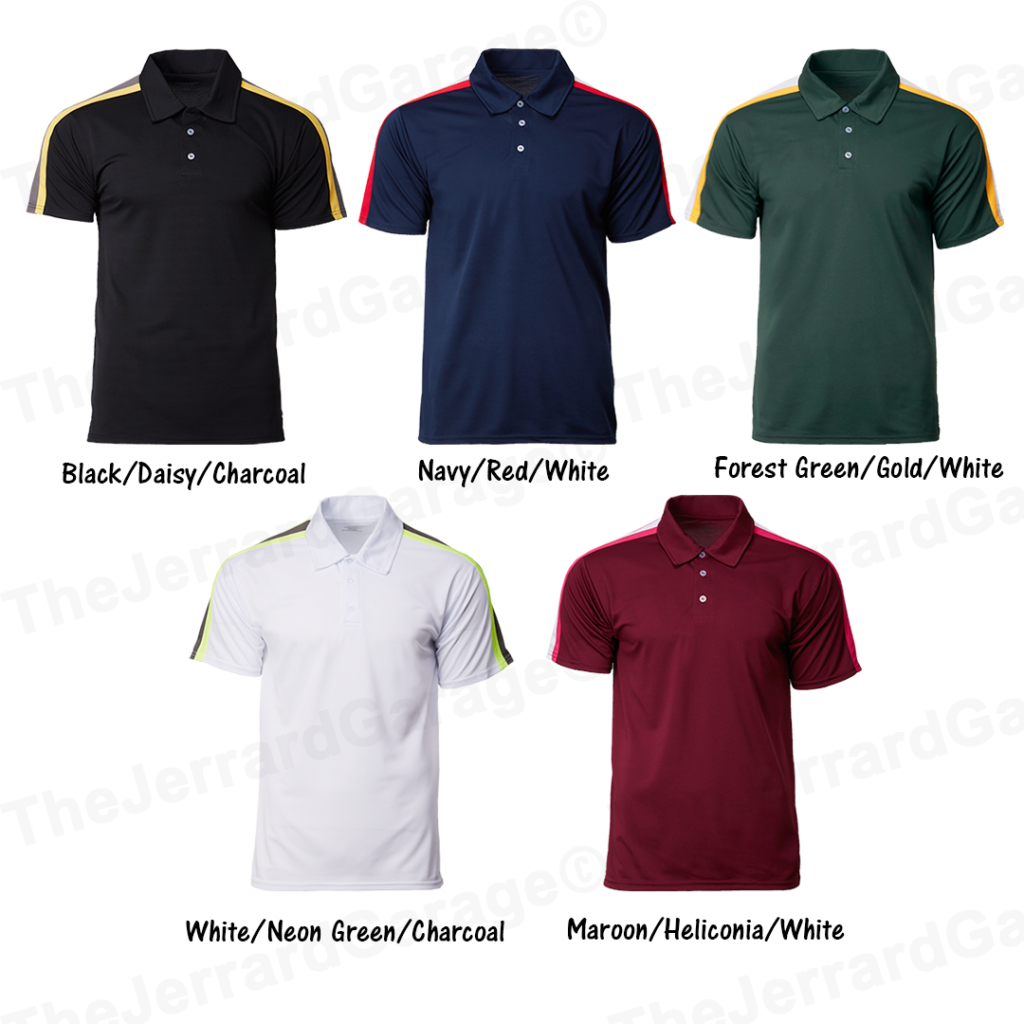 CRP1600 Two Tone Dri Fit Polo T-Shirt | TJG Print