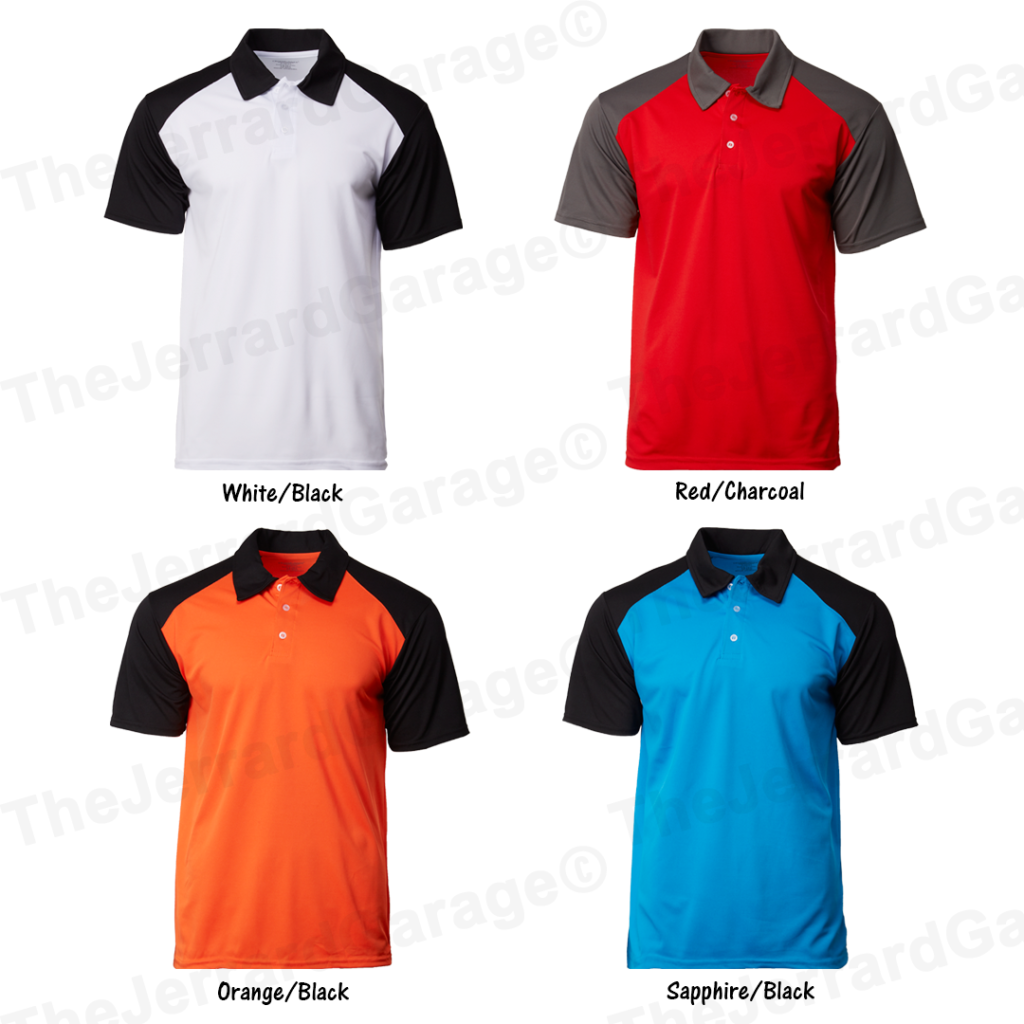CRP2100 Two Tone Dri Fit Polo T-Shirt | TJG Print