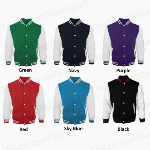 Varsity Jacket Catalogue | Custom College Jacket Supplier | TJG Print
