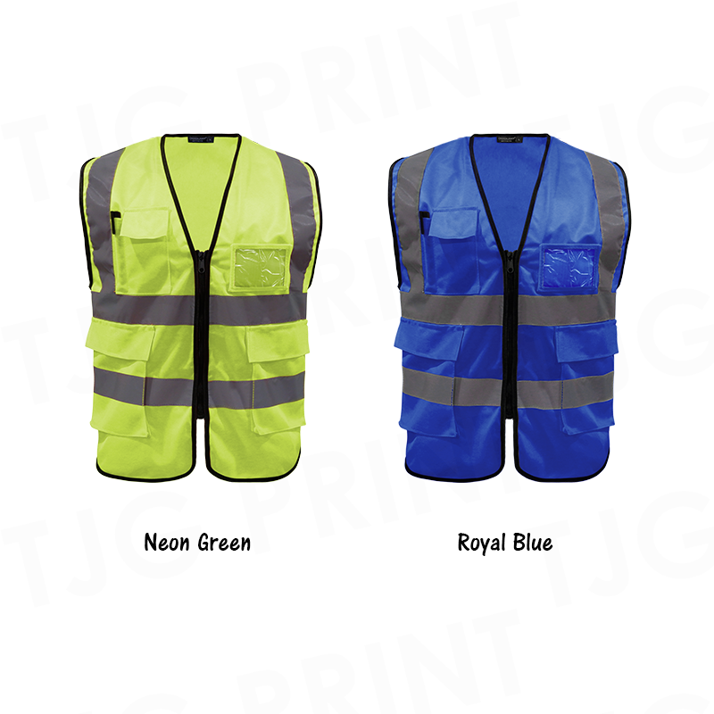 High Reflective Safety Vest CRSV3100 with Pocket | TJG Print